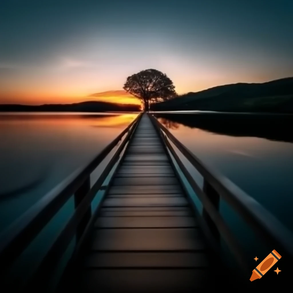 Nature scene with positive vibes on Craiyon