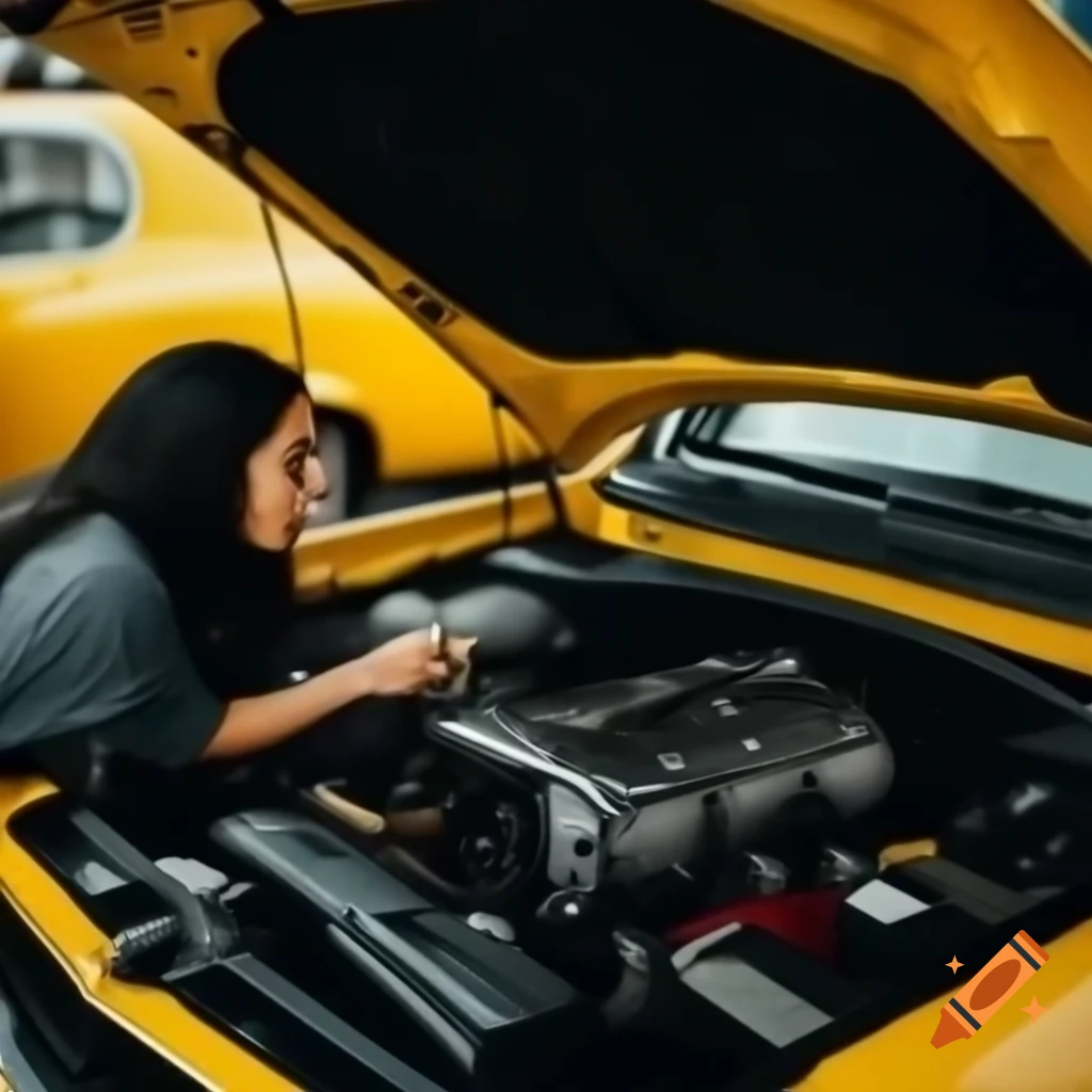 Car parts design with text 'Check Before Buy' near engine and tires on ...