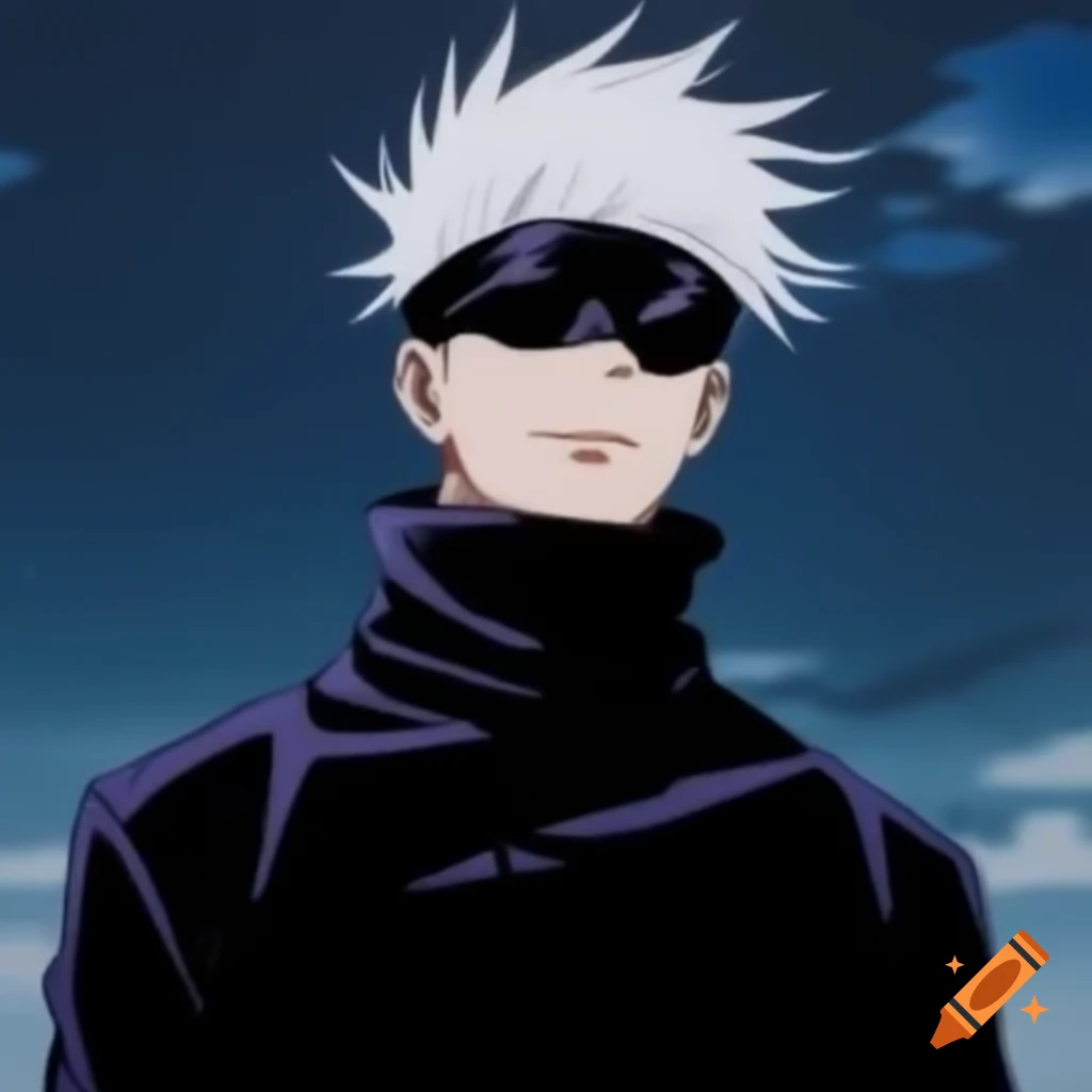 Gojo character from anime on Craiyon