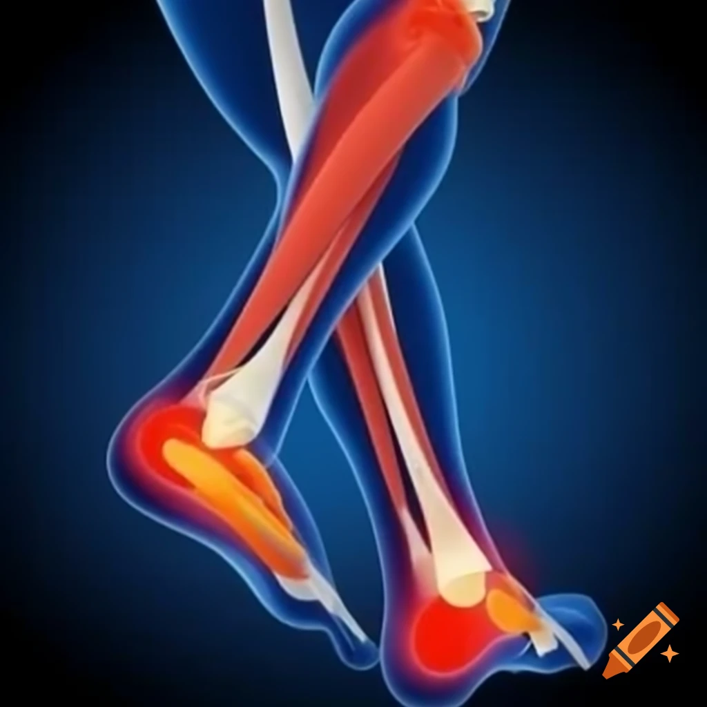 Diagram of leg muscles showing quadriceps, hamstrings, calves, and ...