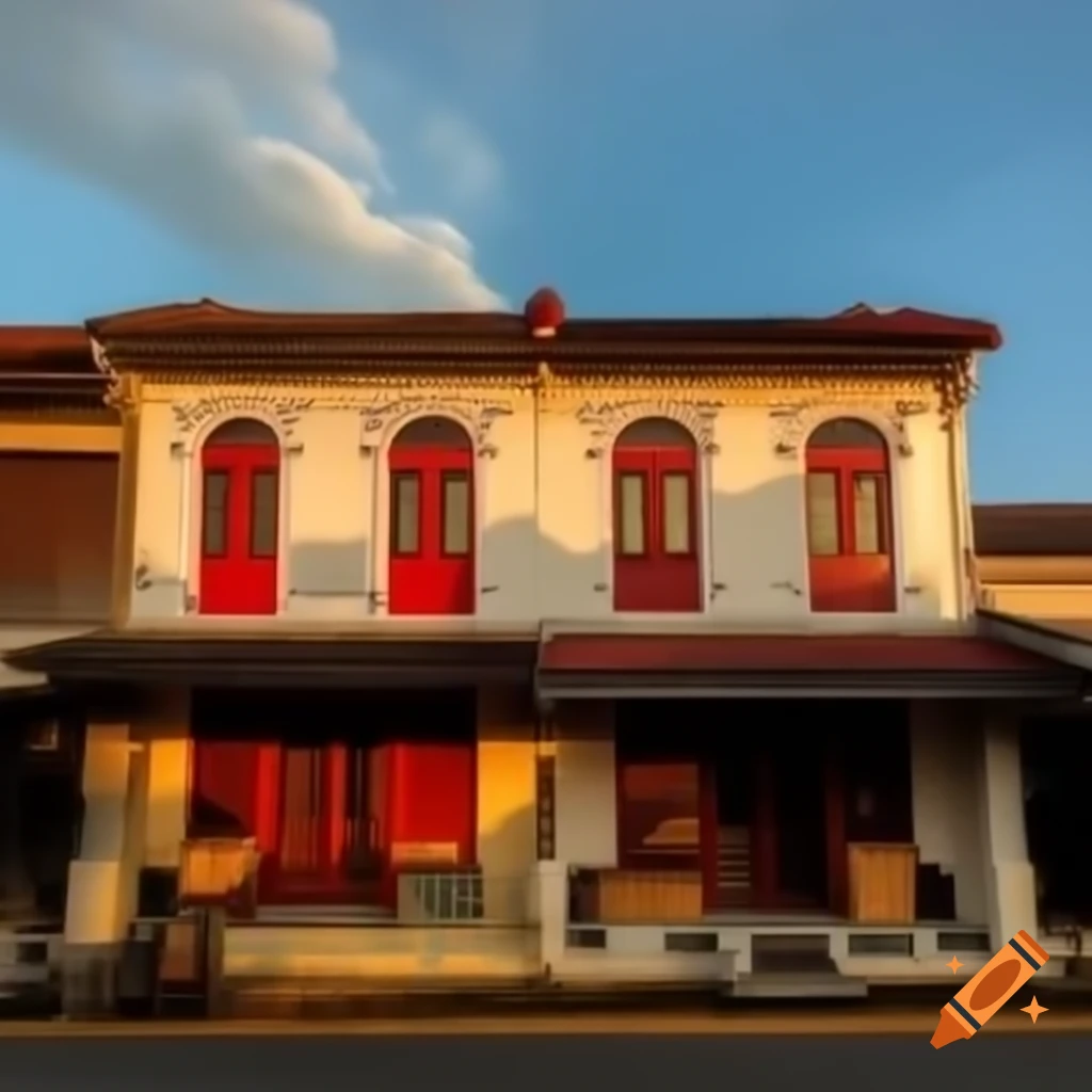 Two-story indonesian retail store toko ali with welcoming ambiance and ...