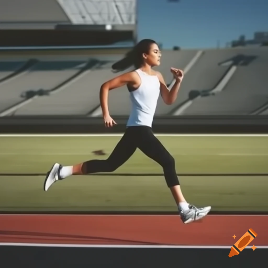 Running activity on Craiyon