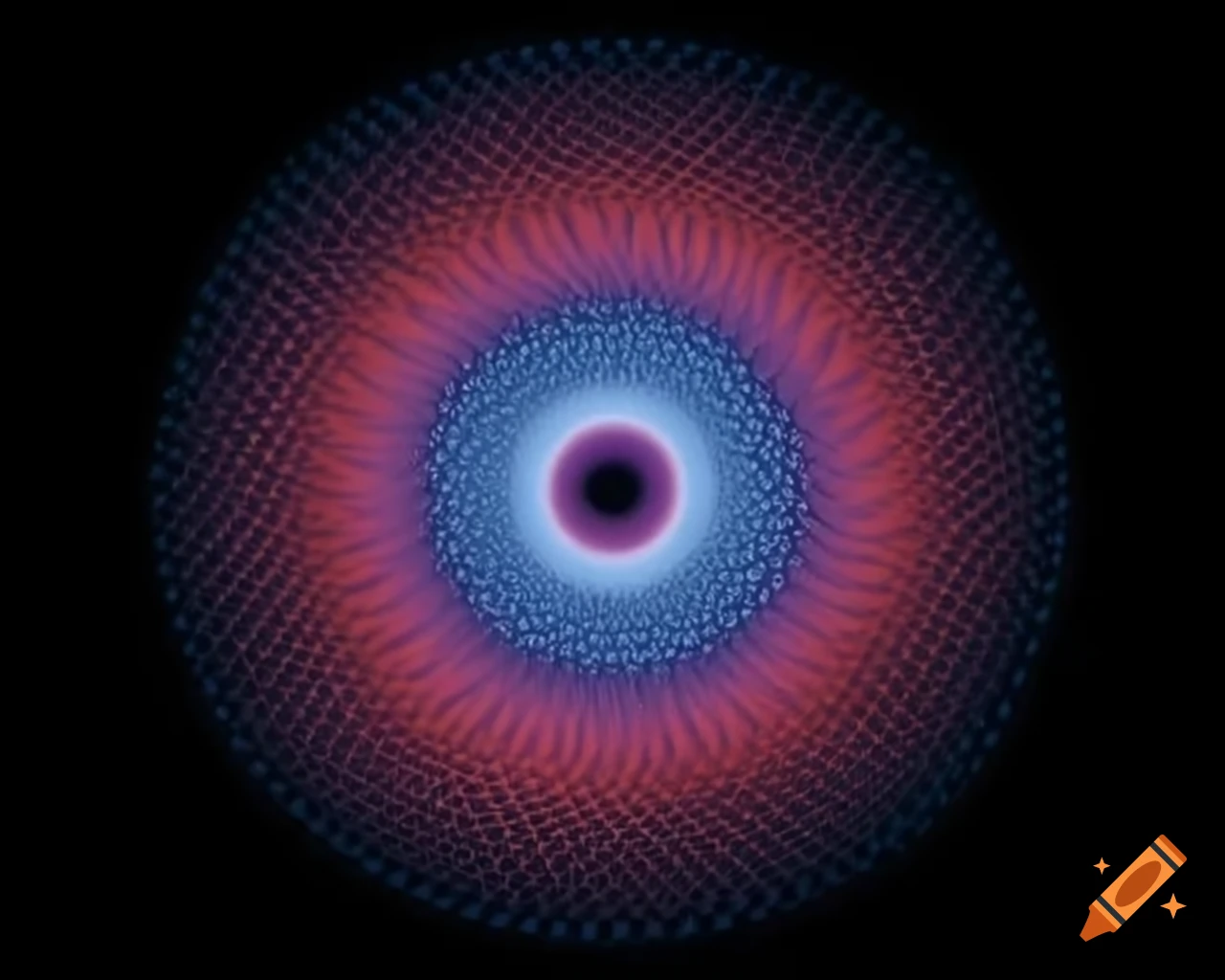 Radial climate visualization showing increase in daily global ...