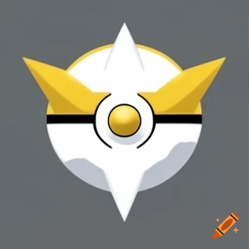 Logo design inspired by Pokémon evil teams with white and gold color ...