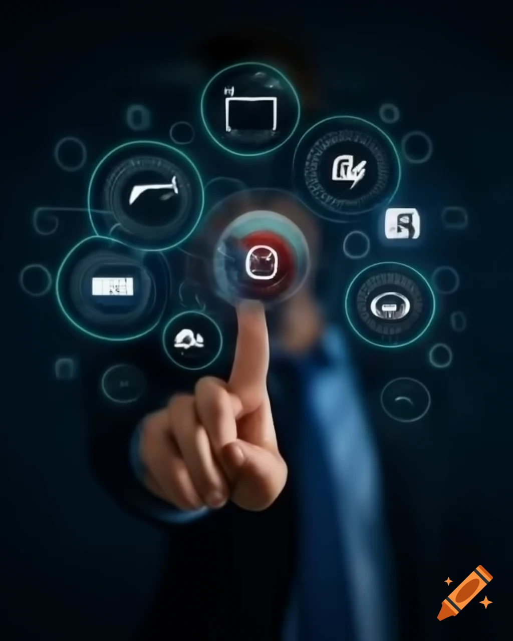 Unclear intent regarding website control and scripts on Craiyon