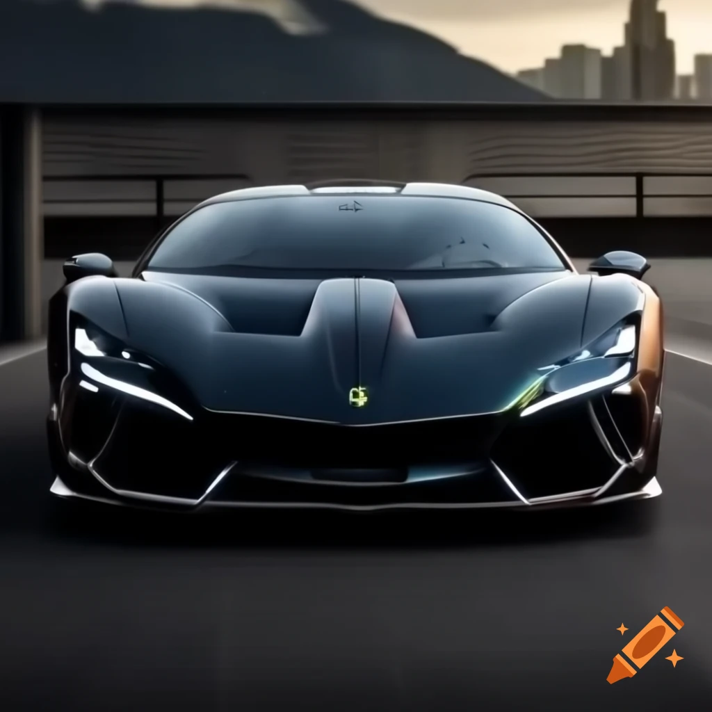 Futuristic supercar design inspired by superlite kit car with v10 ...
