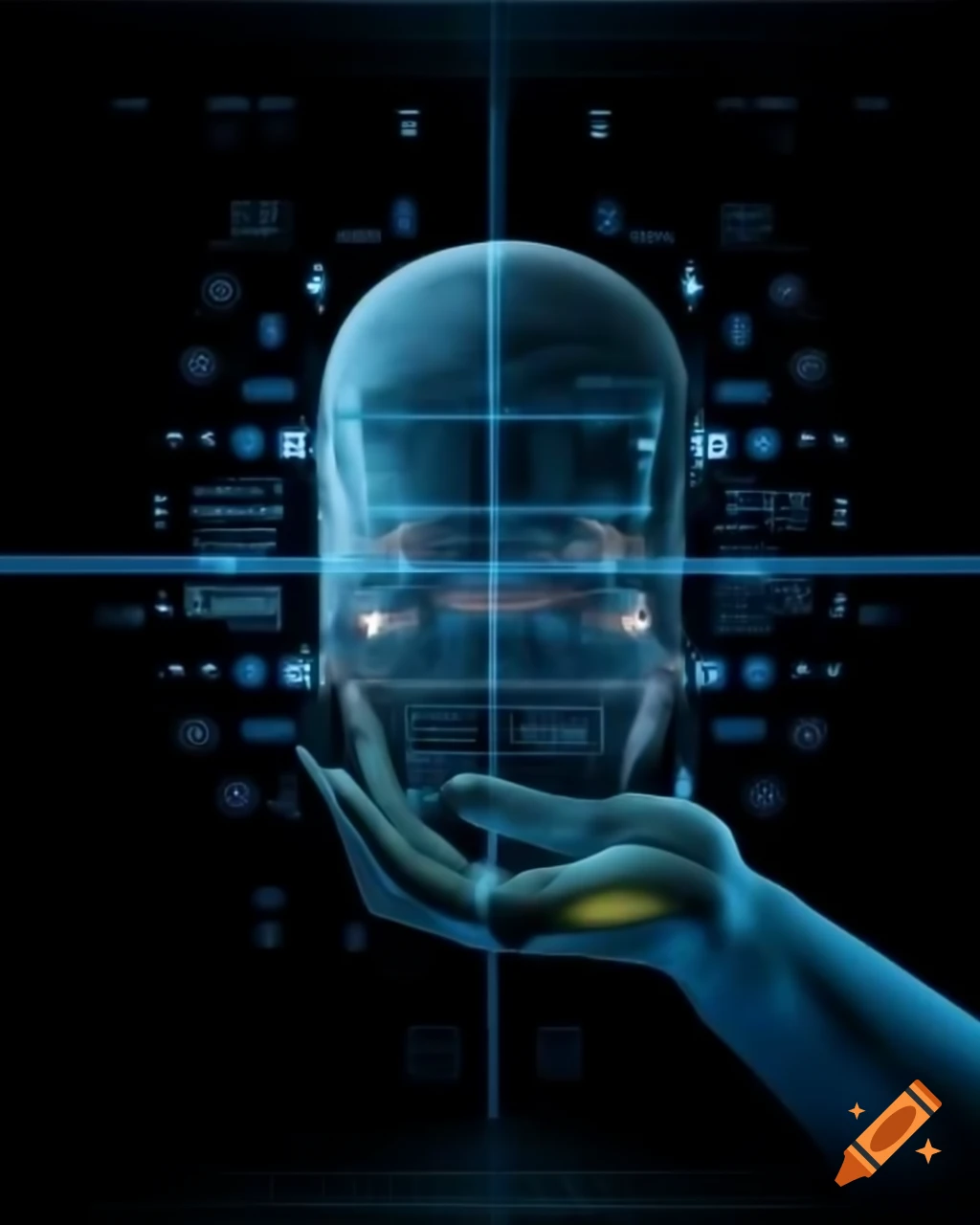 Unclear intent regarding website control and scripts on Craiyon