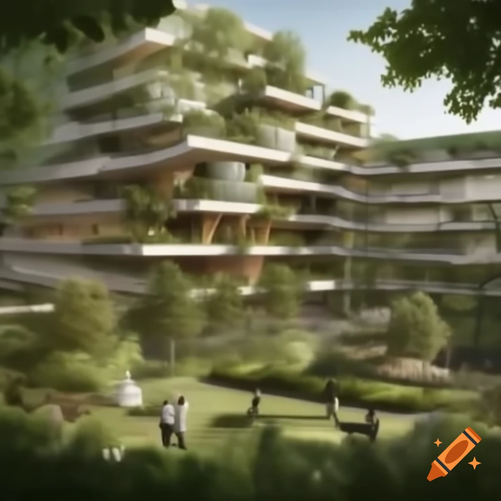 Enchanting and naturalistic play area design resembling an eco ...