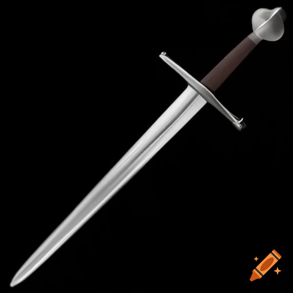 Simple medieval sword design on Craiyon