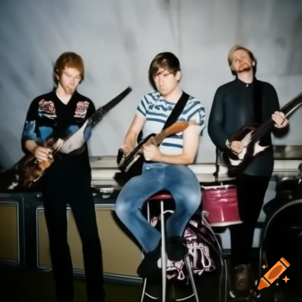 Weekly concert poster for small live house event on Craiyon