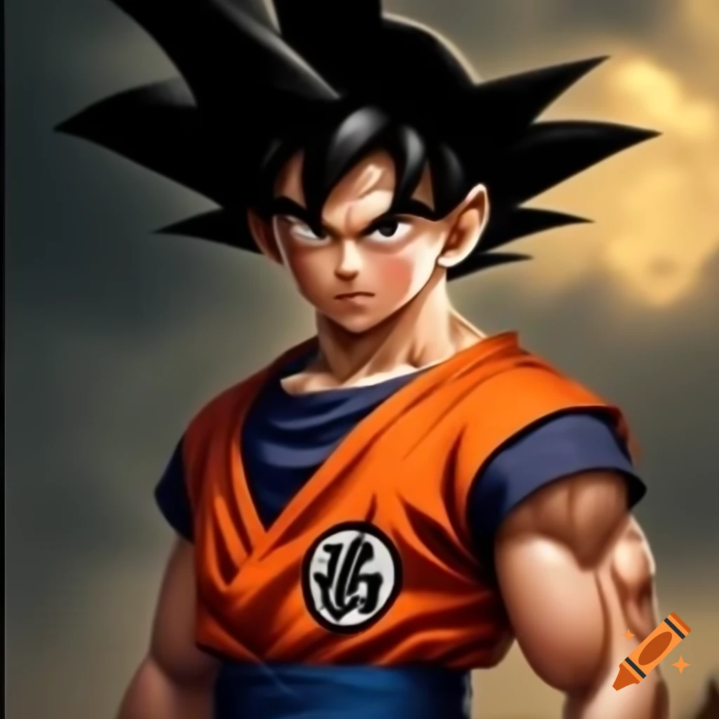 Realistic interpretation of Goku from DragonBall Z in a real-world ...