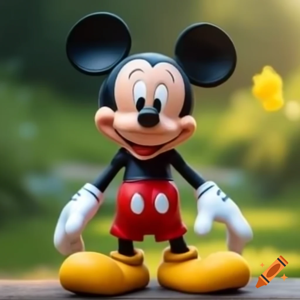 Mickey mouse character on Craiyon