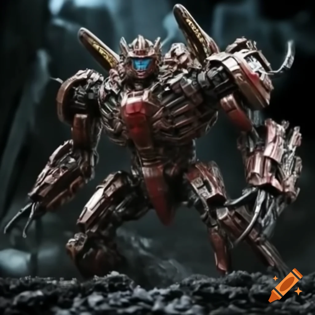 Cybertronian decepticon based on centipede design with tank-like form ...