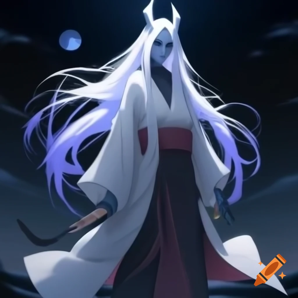 Kaguya Ōtsutsuki, an ethereal character radiating beauty and power on ...