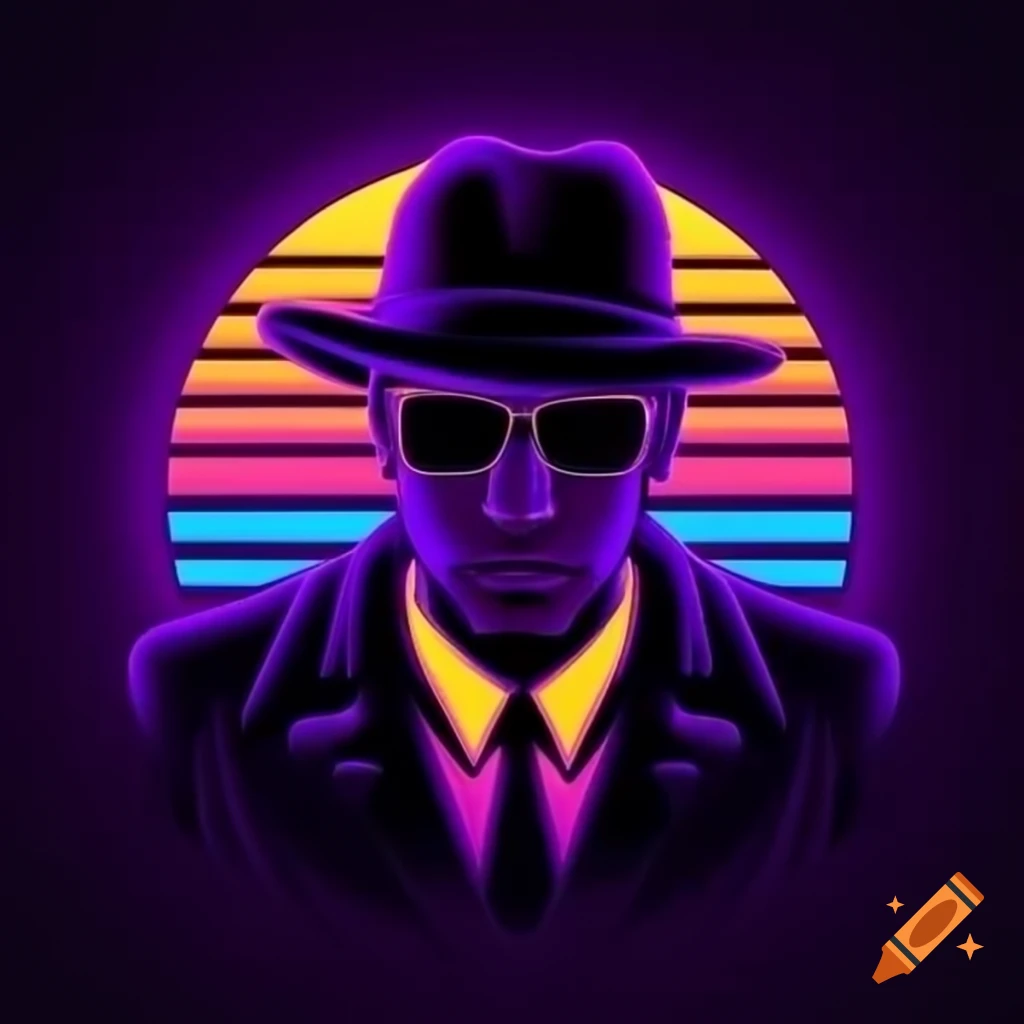 Neon purple design inspired by texas trill and gangster rap culture ...