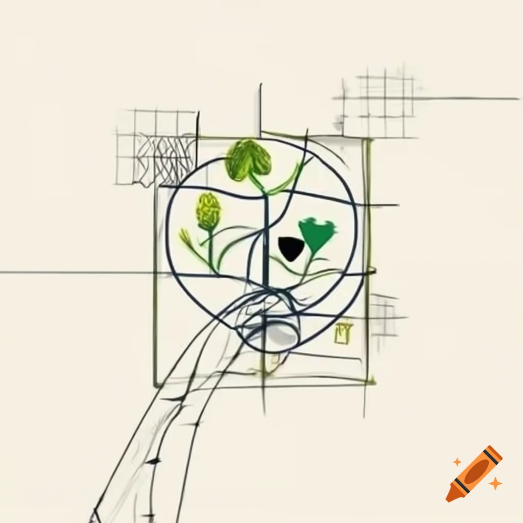 Minimalist Picasso-style logos with bold abstract lines and hand-drawn ...