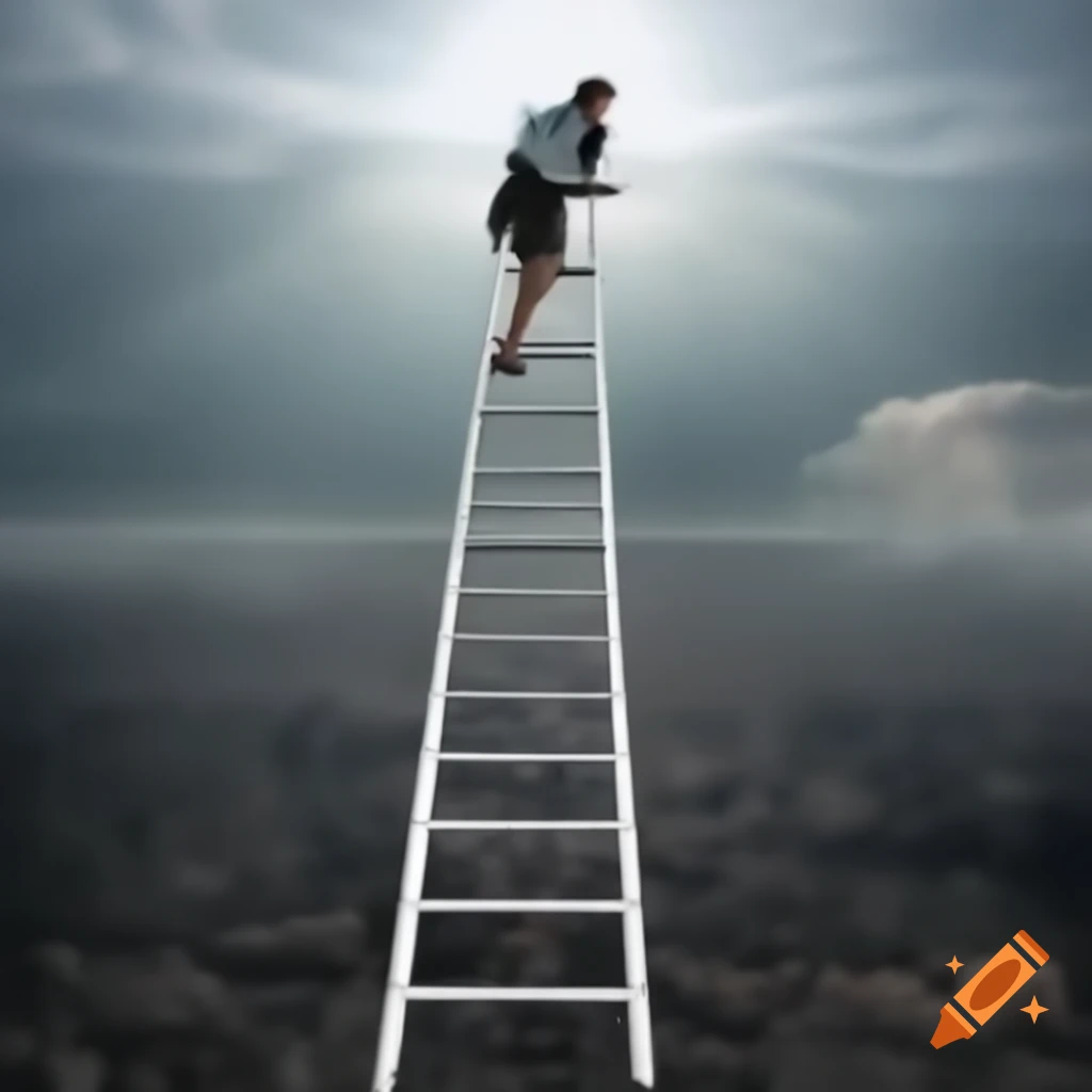 Success ladder chart from 2008 to 2026 with future goals on Craiyon