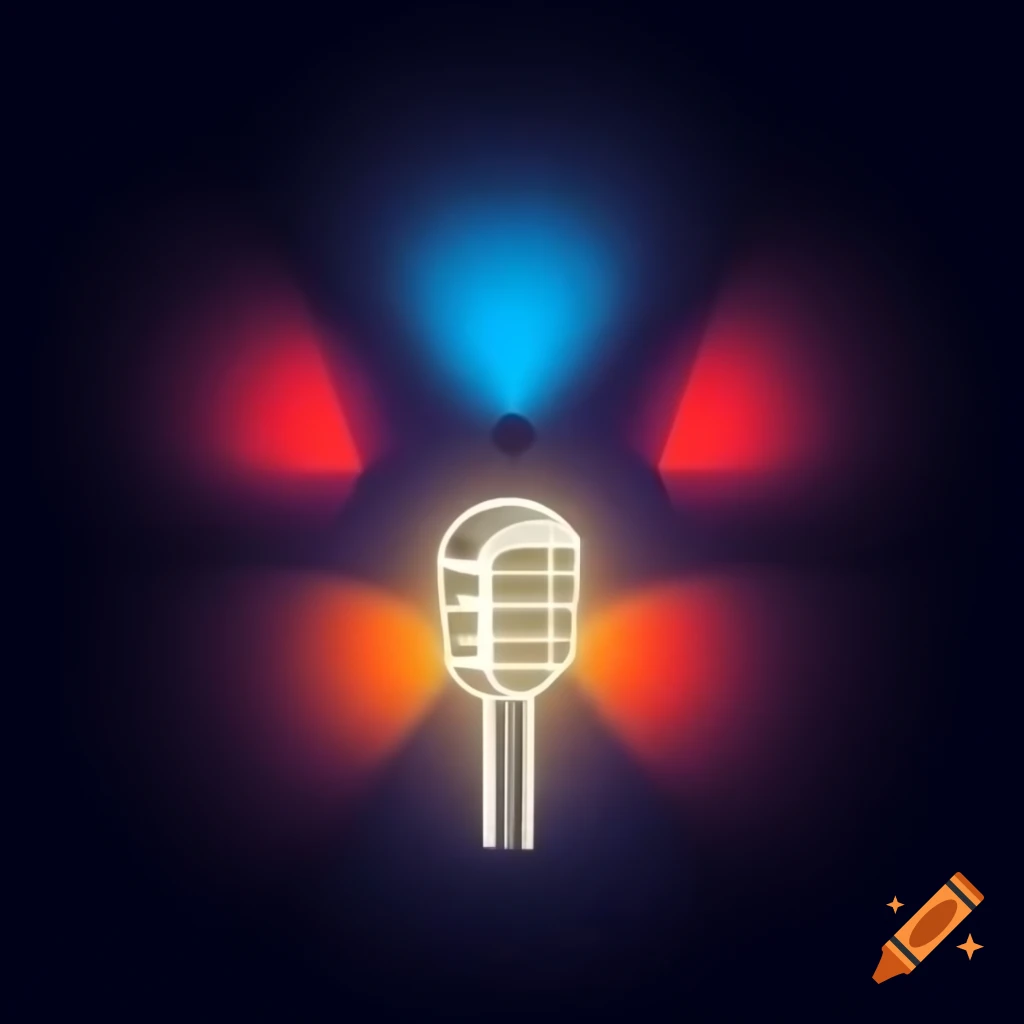 Vivid lights and colors representing empathy and understanding on Craiyon