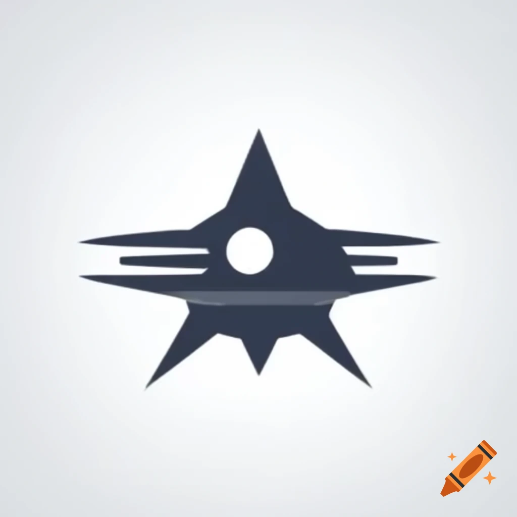 Sleek spaceship emblem representing futuristic technology and cosmic ...
