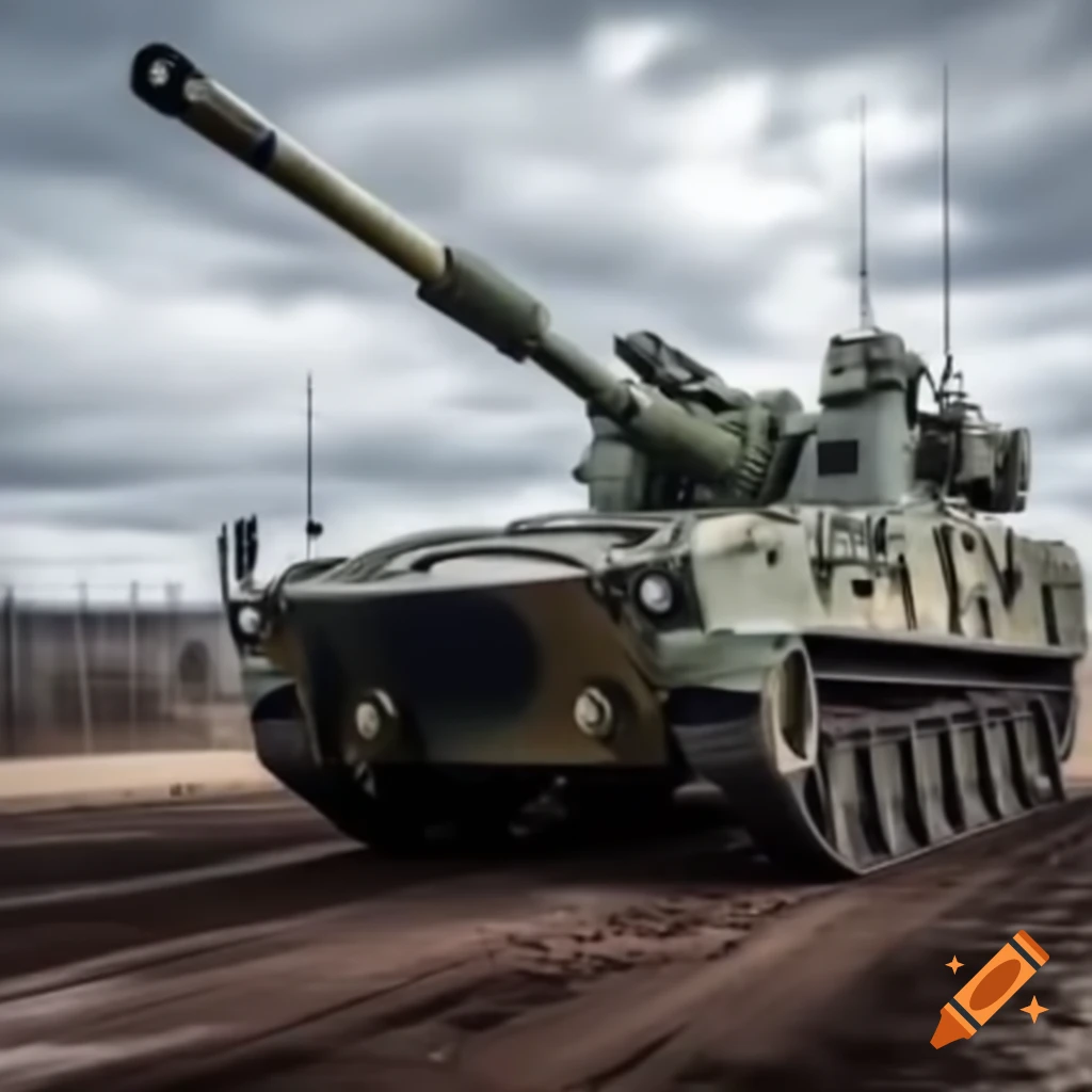 M109 Paladin self-propelled howitzer, U.S. Army artillery vehicle on ...