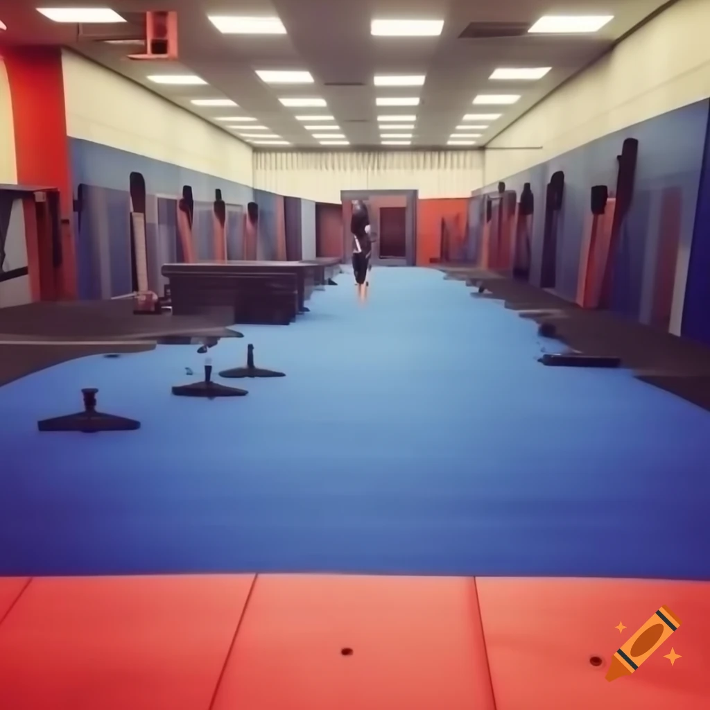 Layout design for Texas Elite cheer gym with lobby, front desk, and ...