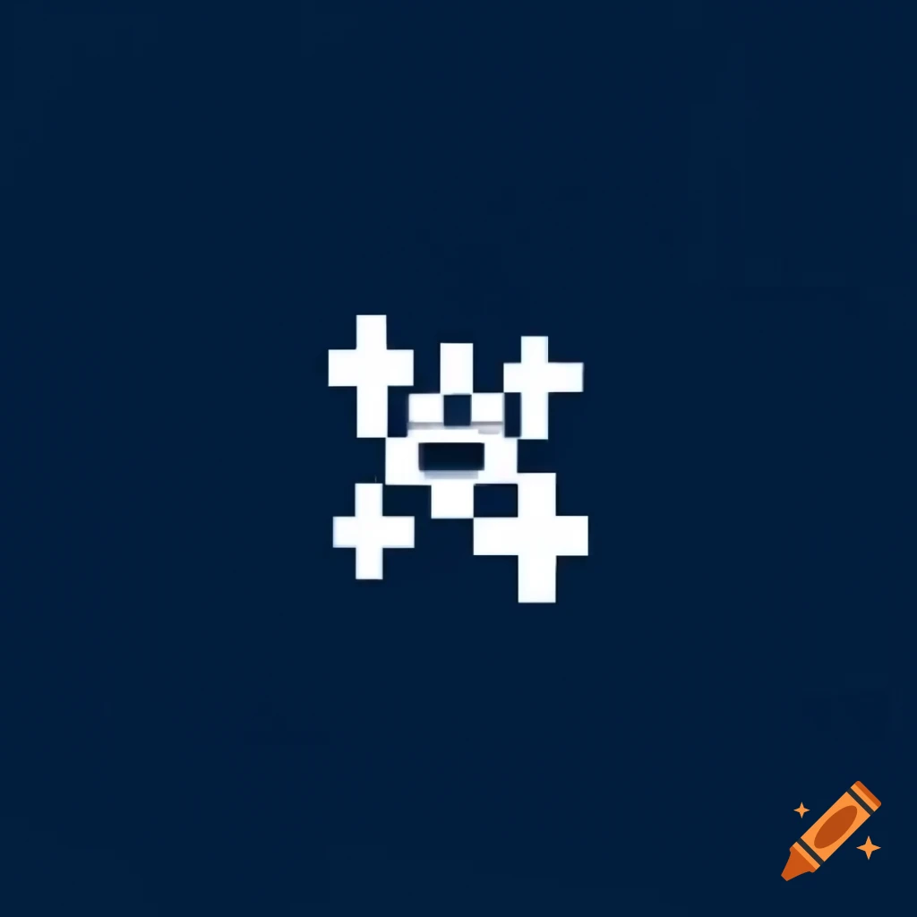 Pixelated logo for D2P software visualizing distributed systems in ...