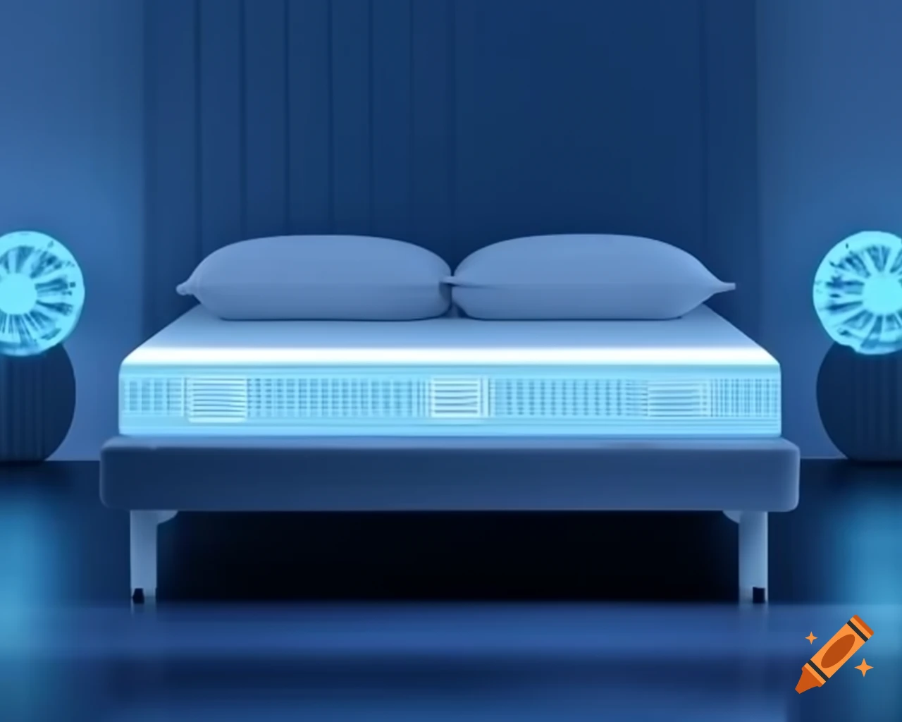 Premium temperature regulating bed named Temperest for quality sleep on ...