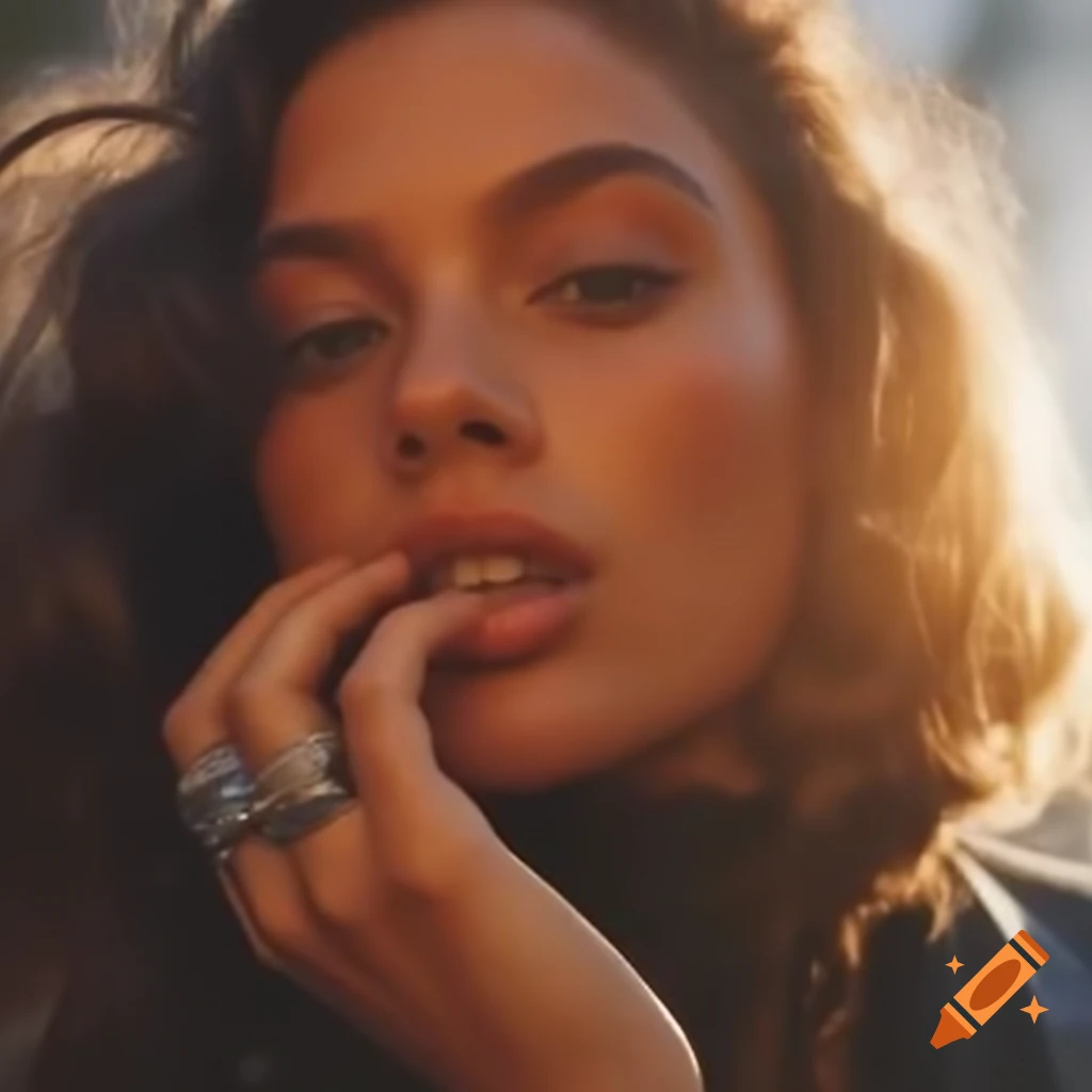 High-end editorial female portraits and full-body shots with cinematic ...