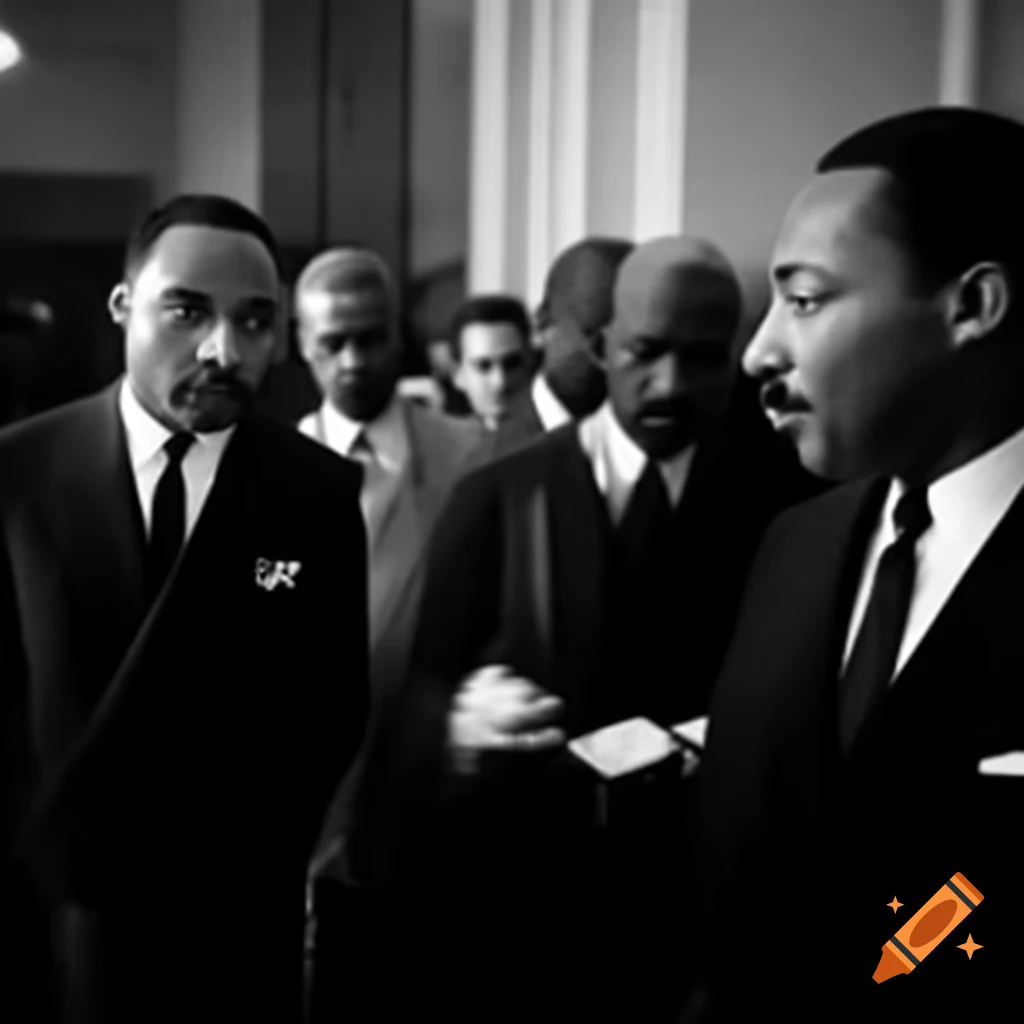 Martin Luther King Jr. and Malcolm X, influential civil rights leaders ...