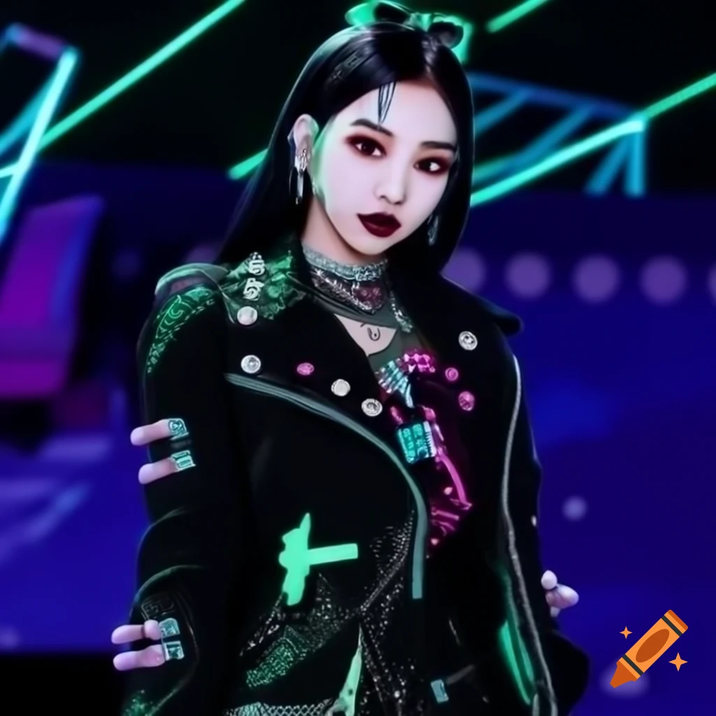Ningning from Aespa in electrifying stage outfit inspired by Frankie ...