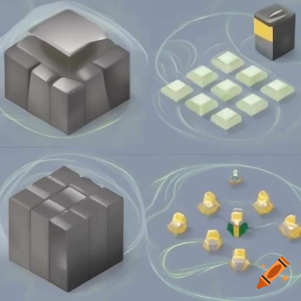 Conceptual image showing transition from monolithic to distributed ...