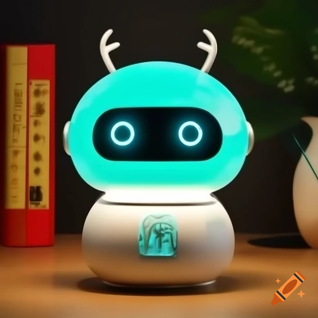 Futuristic companion robot inspired by Chinese mythical beasts with ...