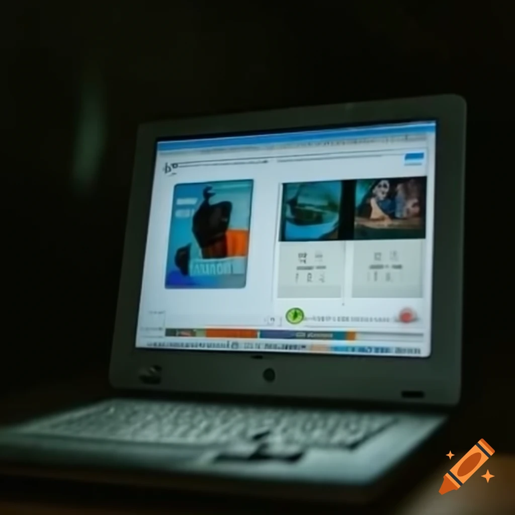 Vintage iMac G3 and iPod showcasing retro technology on Craiyon