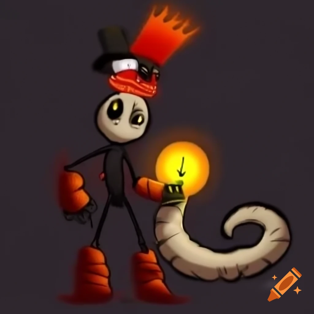 Cartoonish non-human body resembling exaggerated character with smooth ...