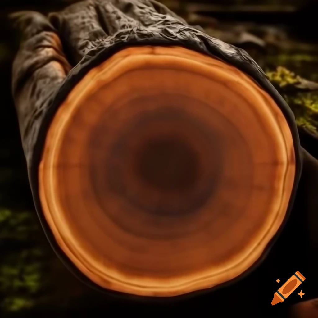 Close-up texture of acacia tree log in high resolution on Craiyon