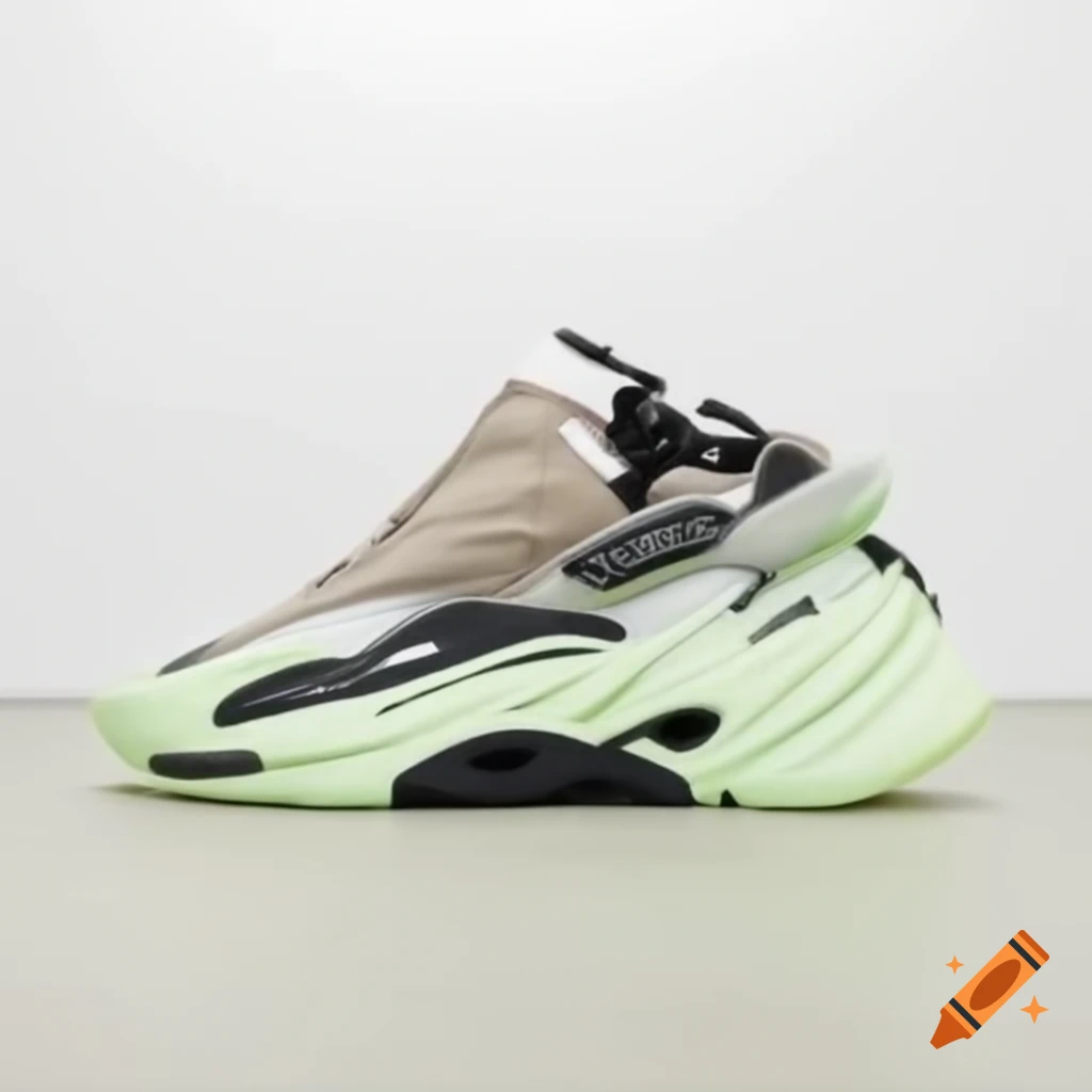 Renaissance styled Yeezy 700v3 collaboration featuring Crocs and ...