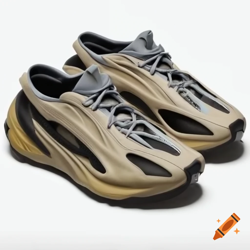 Renaissance styled Yeezy 700v3 collaboration with Crocs and Balenciaga ...
