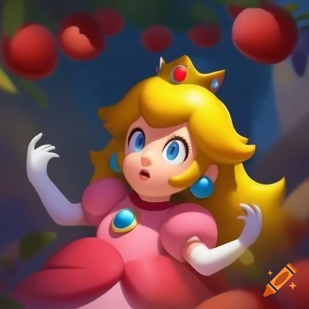 Princess Peach, beloved video game character known for her royal attire ...