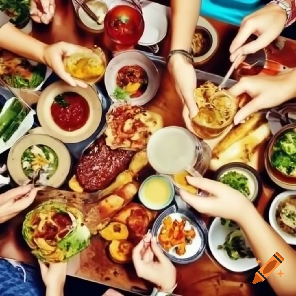 Representation of recipes and multiculturalism through vibrant food ...