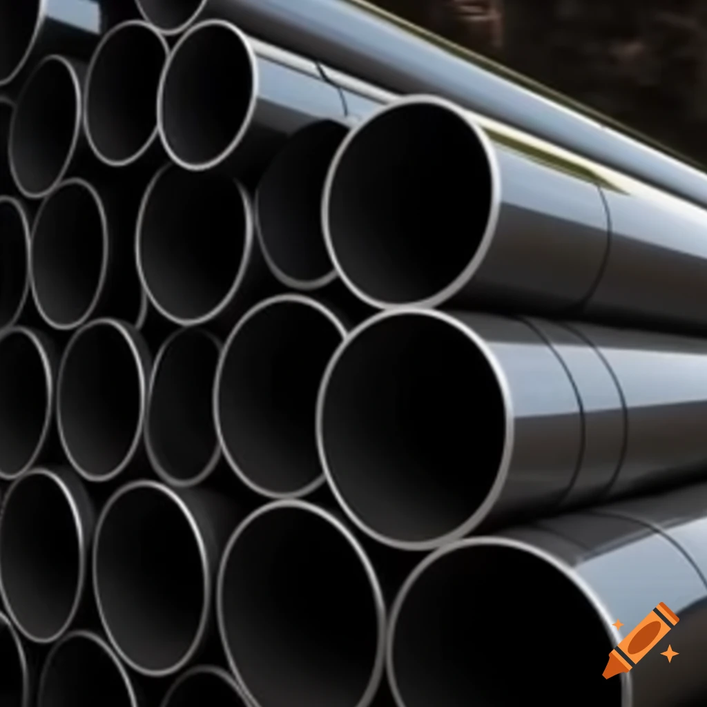 Engineering pipes constructed from liquid metal on Craiyon