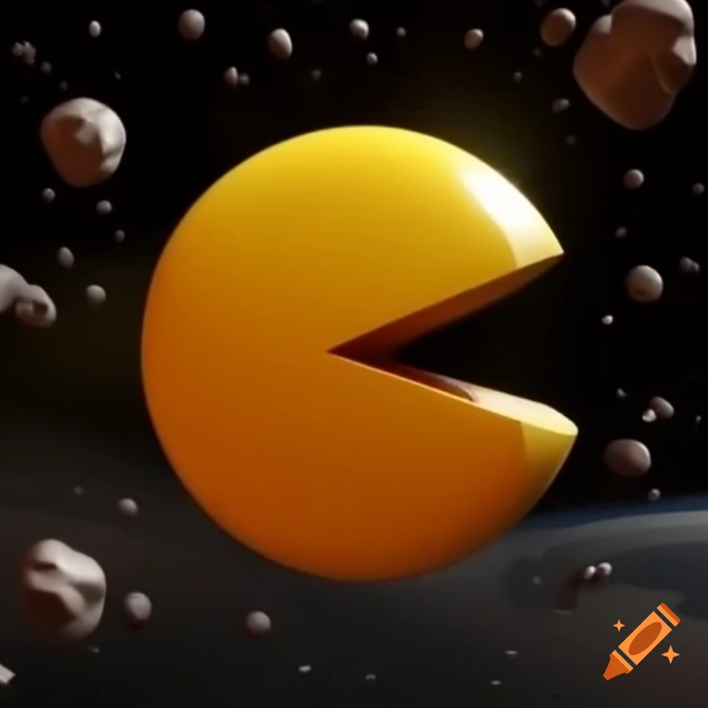 Retro arcade machine in Space Invaders or Pac-Man style featuring ...