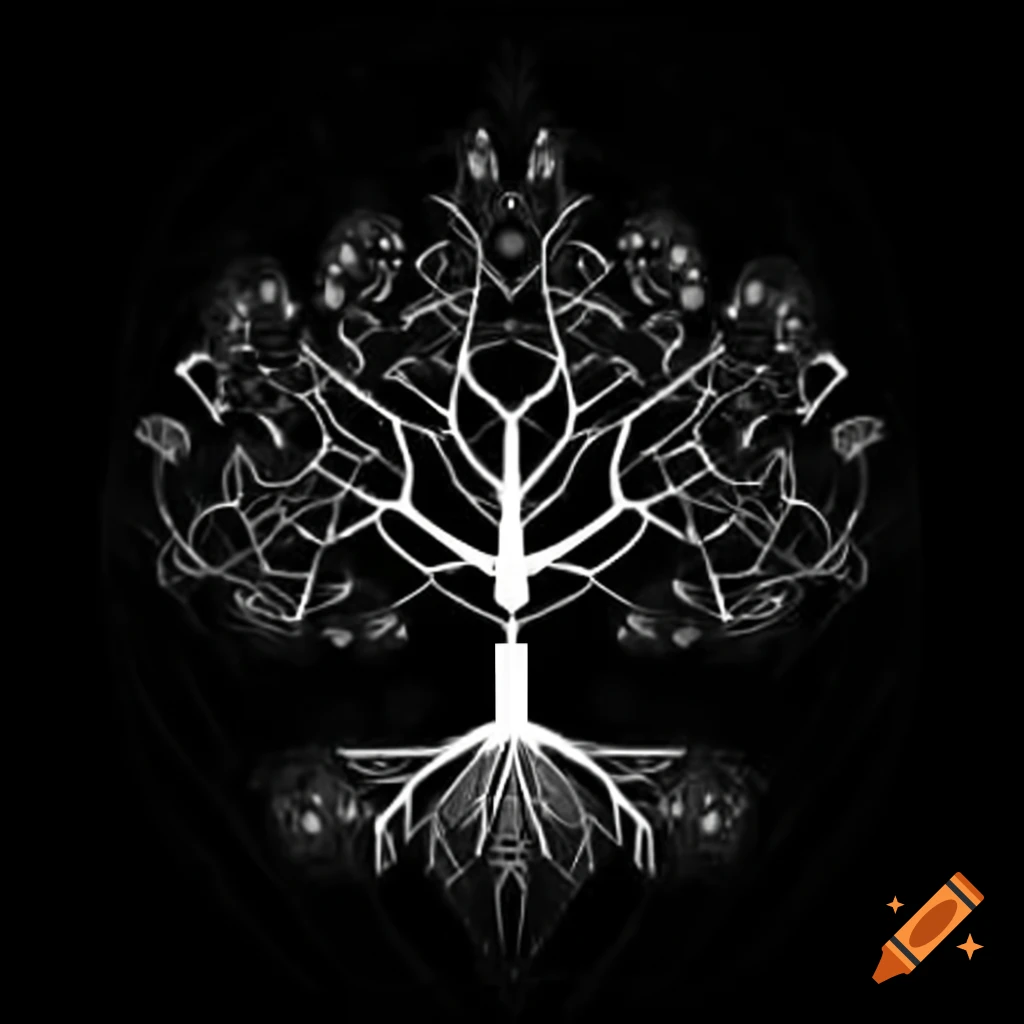 Cultural tree illustrating various levels of culture on Craiyon