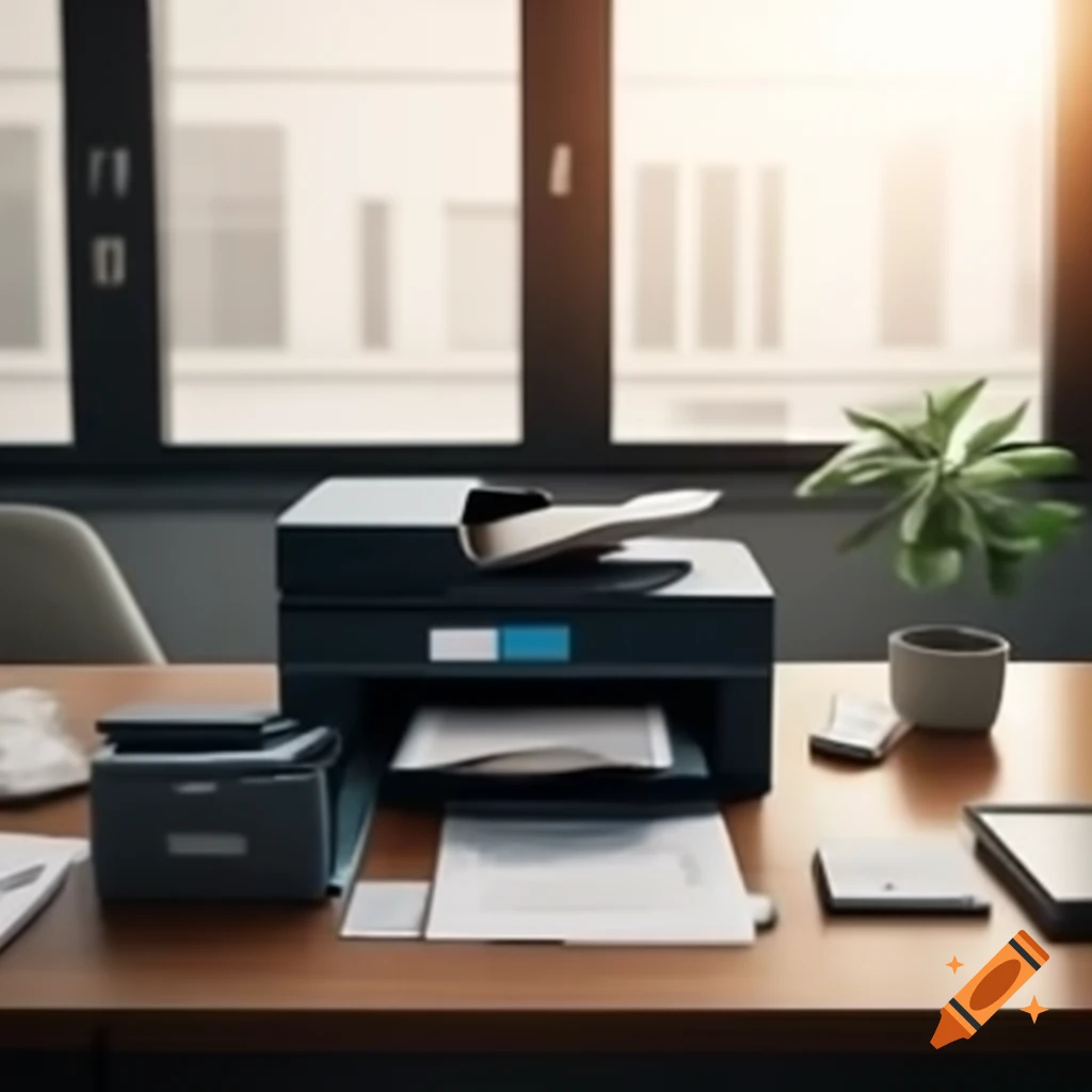 Office images created on Craiyon