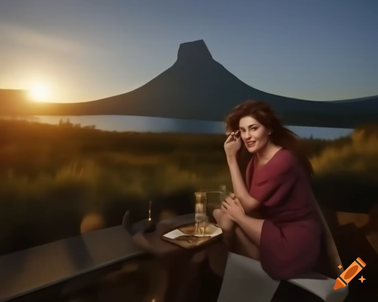 Portrait exploring scientific imagination and adaptations for survival on Craiyon