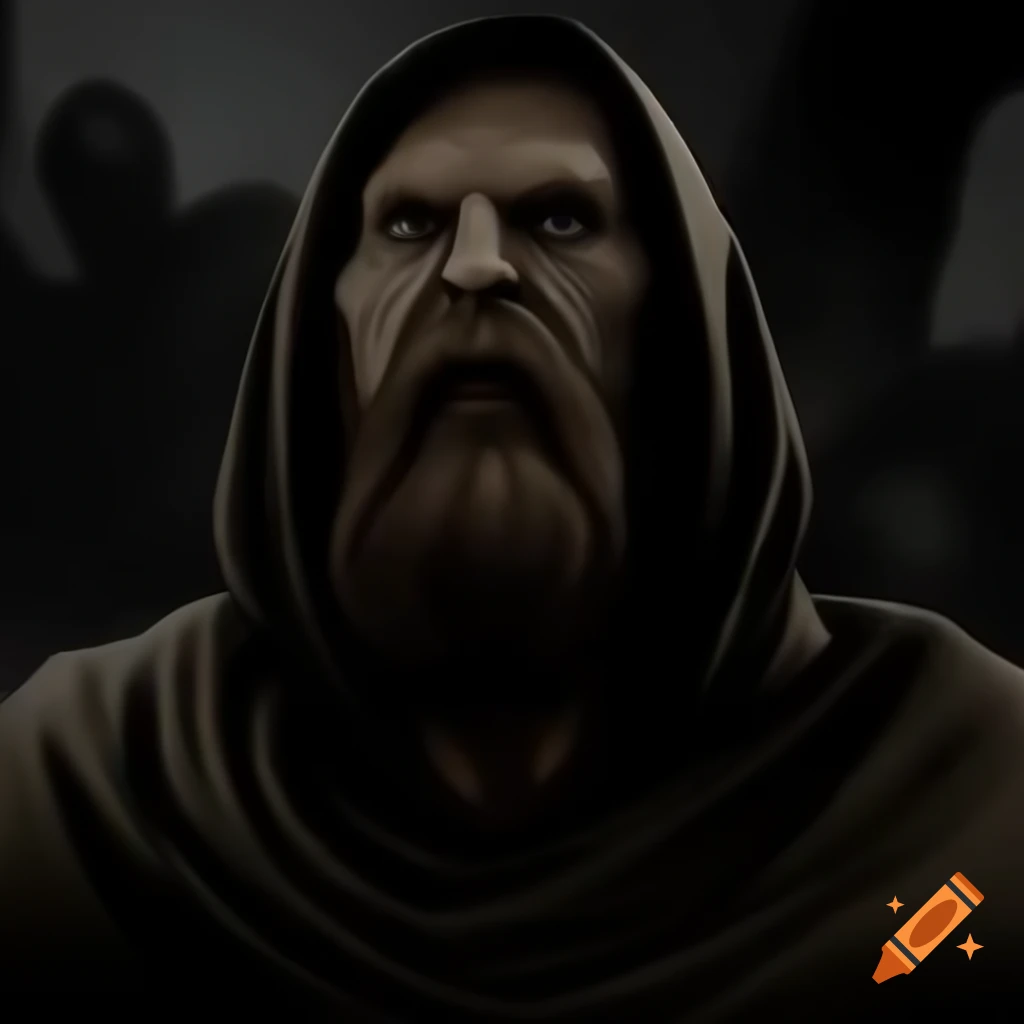 Apocalyptic scene with character resembling the Reaper from RIP 3 video ...