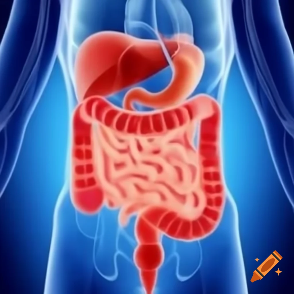 Thank you message featuring human anatomy organs: duodenum, gall ...