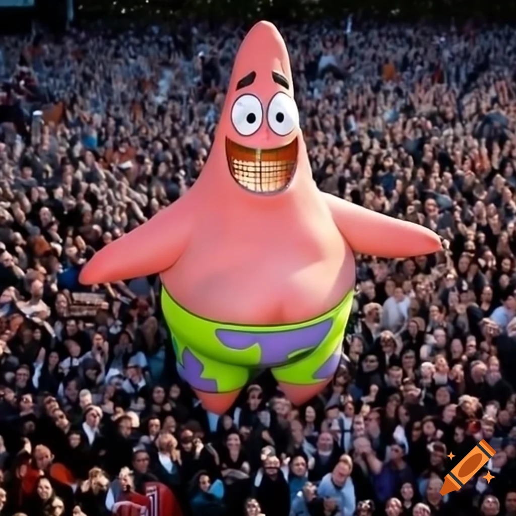 Character Patrick Star from the animated series SpongeBob SquarePants ...