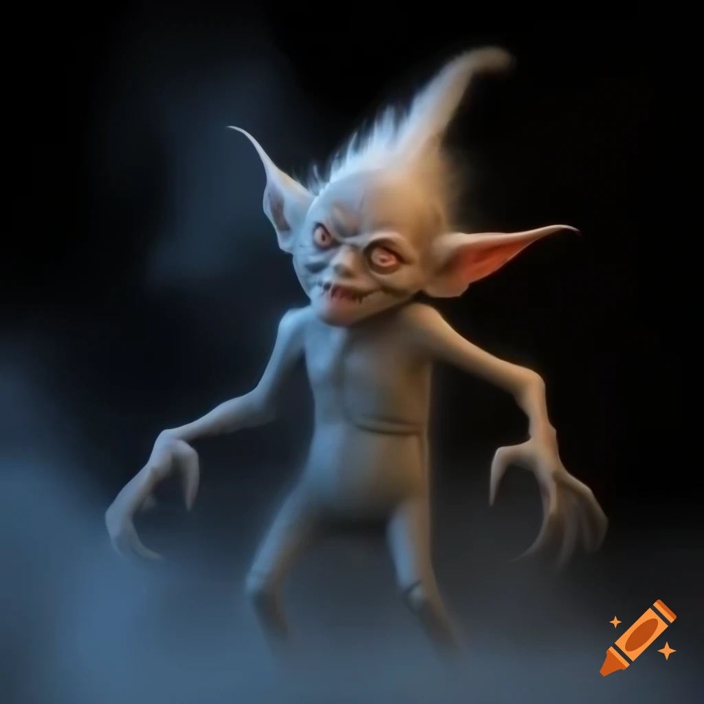 Demon representing Laziness as a large misty creature on Craiyon