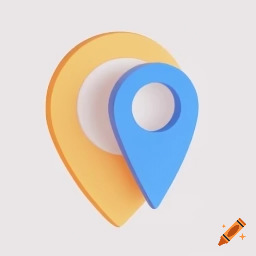 Iconic map symbol design on Craiyon