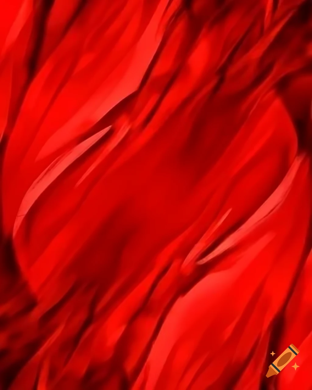 Abstract red digital design with flowing shades on Craiyon
